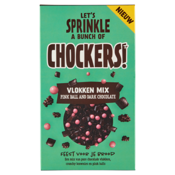 Chockers! Vlokken Mix Pink Ball and Dark Chocolate 310g bestellen? | Jumbo