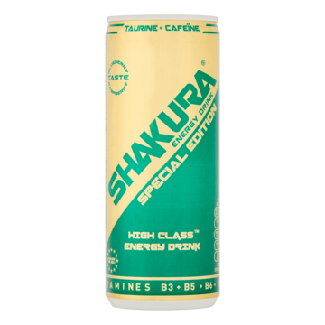 Shakura Energy Drink Special Edition 250ml bestellen? | Jumbo