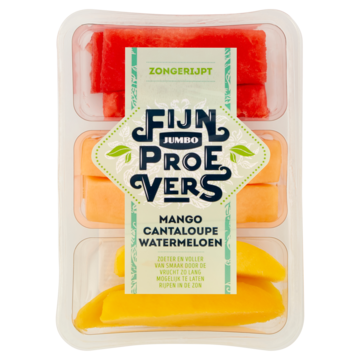 Jumbo Fijnproevers Mango Cantaloupe Watermeloen 320g bestellen? | Jumbo