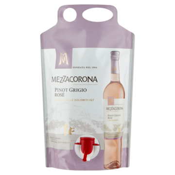 Mezzacorona - Pinot Grigio - Rosé - Pouch 1,5L bestellen? - Bier en ...