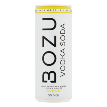 Bozu Vodka Soda Lemon 250ml bestellen? | Jumbo