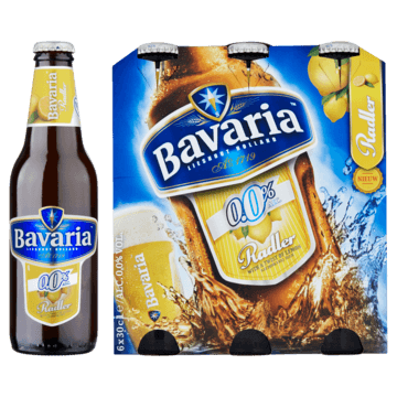 Bavaria 0.0% Radler Lemon Flessen 6 x 30cl bestellen? - Bier en wijn ...