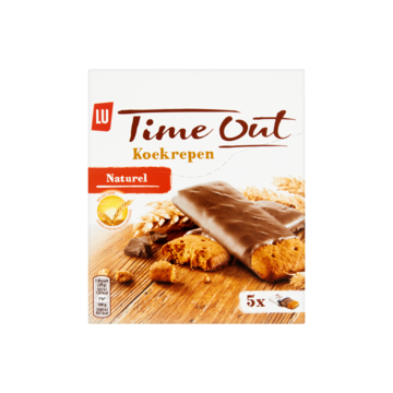 LU Time Out Koek Repen Naturel 5 Koekjes 140g bestellen? | Jumbo