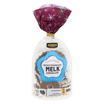 Jumbo Winter Topper Musketkransjes Melkchocolade 175g bestellen? | Jumbo