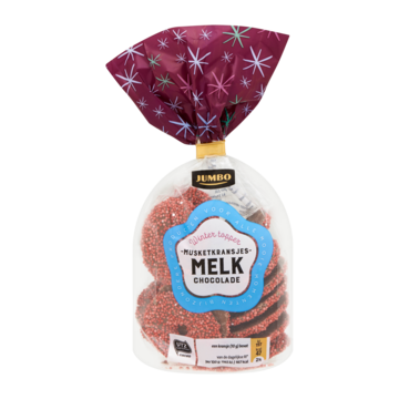 Jumbo Winter Topper Musketkransjes Melkchocolade 175g bestellen? | Jumbo