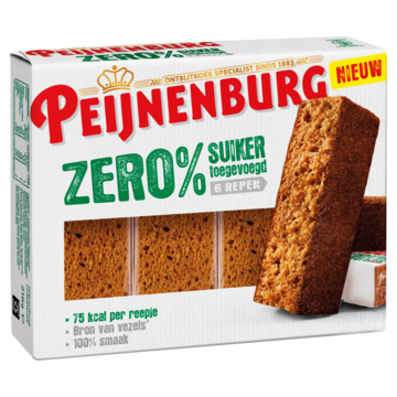 Peijnenburg Zero Ontbijtkoek 6 stuks bestellen? - Ontbijt, broodbeleg ...