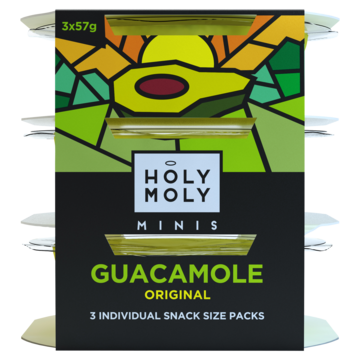 Holy Moly Minis Guacamole Original 3 x 57g bestellen? | Jumbo