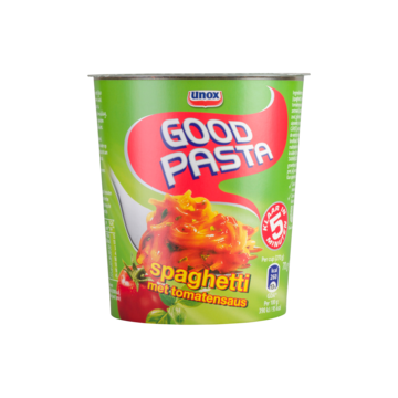 Unox Good Pasta Spaghetti met Tomatensaus 69g bestellen? | Jumbo