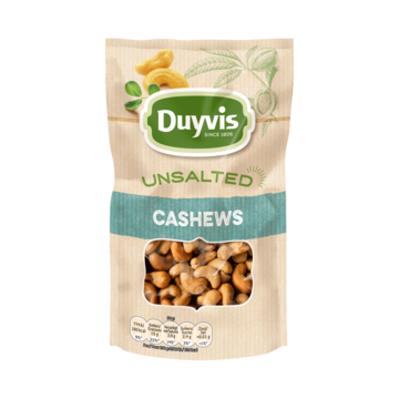 Duyvis Unsalted Noten Cashews 95g bestellen? | Jumbo