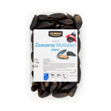 Jumbo Verse Zeeuwse Mosselen Super 1kg bestellen? | Jumbo