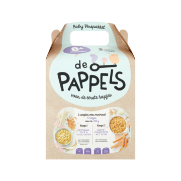 De Pappels 6 verse Babyhapjes 8+ Maanden met o.a. Rode Linzen bestellen ...