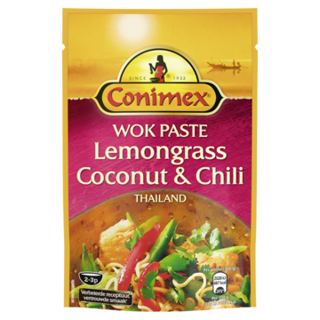 Conimex Wok Paste Lemongrass Coconut & Chili 130g bestellen? | Jumbo