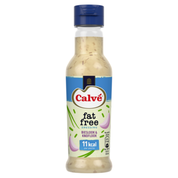Calvé Fat Free Dressing Bieslook & Knoflook 210ml bestellen? | Jumbo