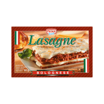 Prima Frost Lasagne Bolognese 400g bestellen? | Jumbo