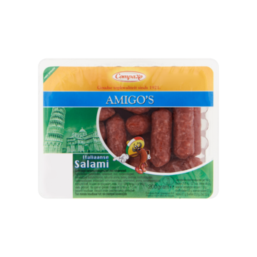 Compaxo Amigo's Italiaanse Salami 200g bestellen? | Jumbo