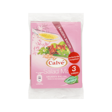 Calvé Salad Mix Kruiden Bacon 3 x 10g bestellen? | Jumbo